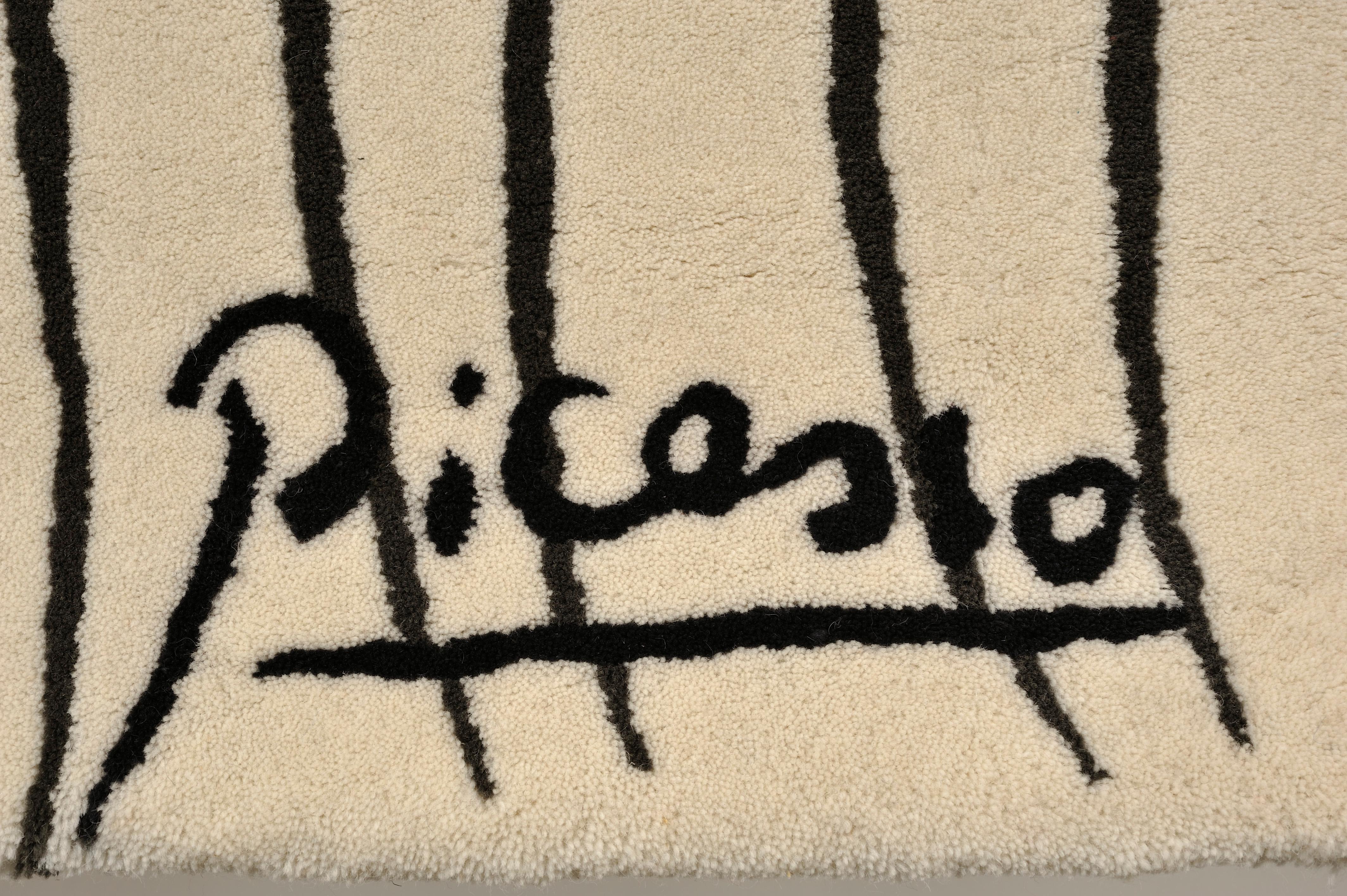 Pablo Picasso, Le Baiser, Wool Tapestry, Limited Edition, Contemporary ...