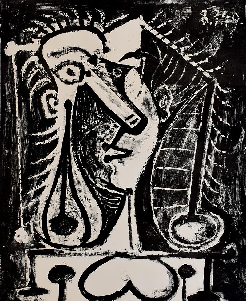 Pablo Picasso - The Bottle of Rum at 1stDibs | picasso bottle of rum ...