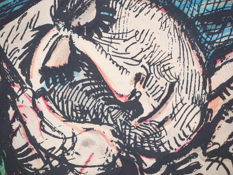 (after) Pablo Picasso - Couple Resting after the Bath - Lithograph ...