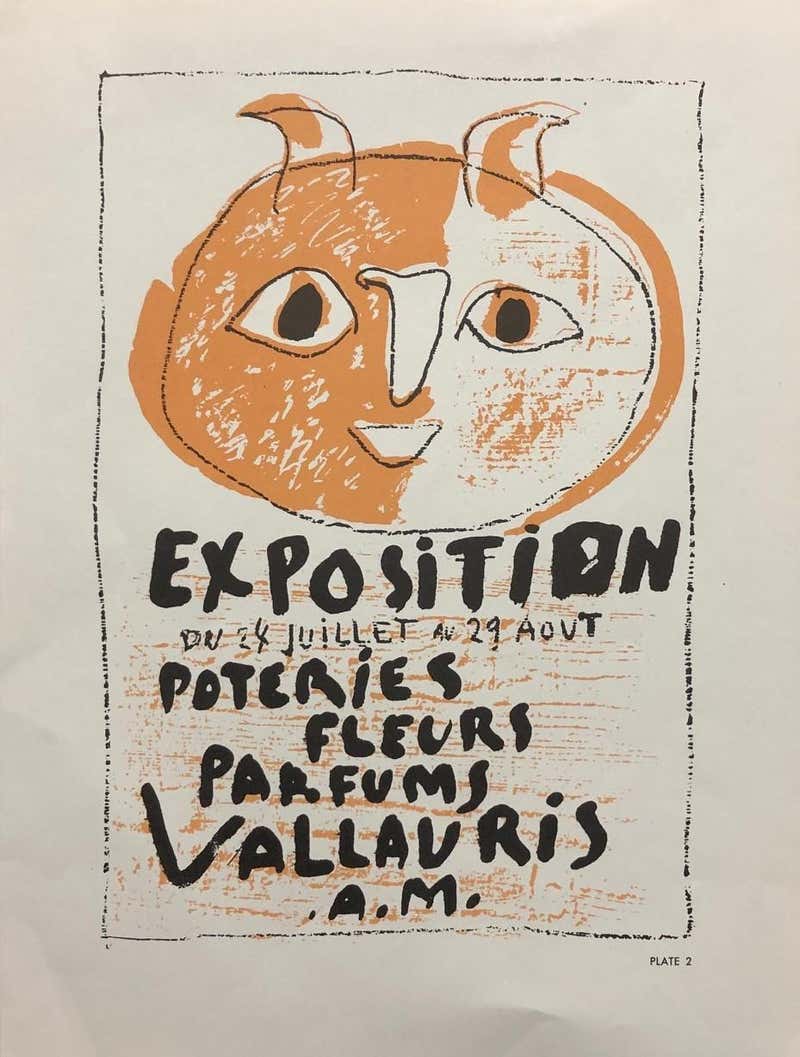 After Pablo Picasso The Human Comedy Lithograph From Verve For