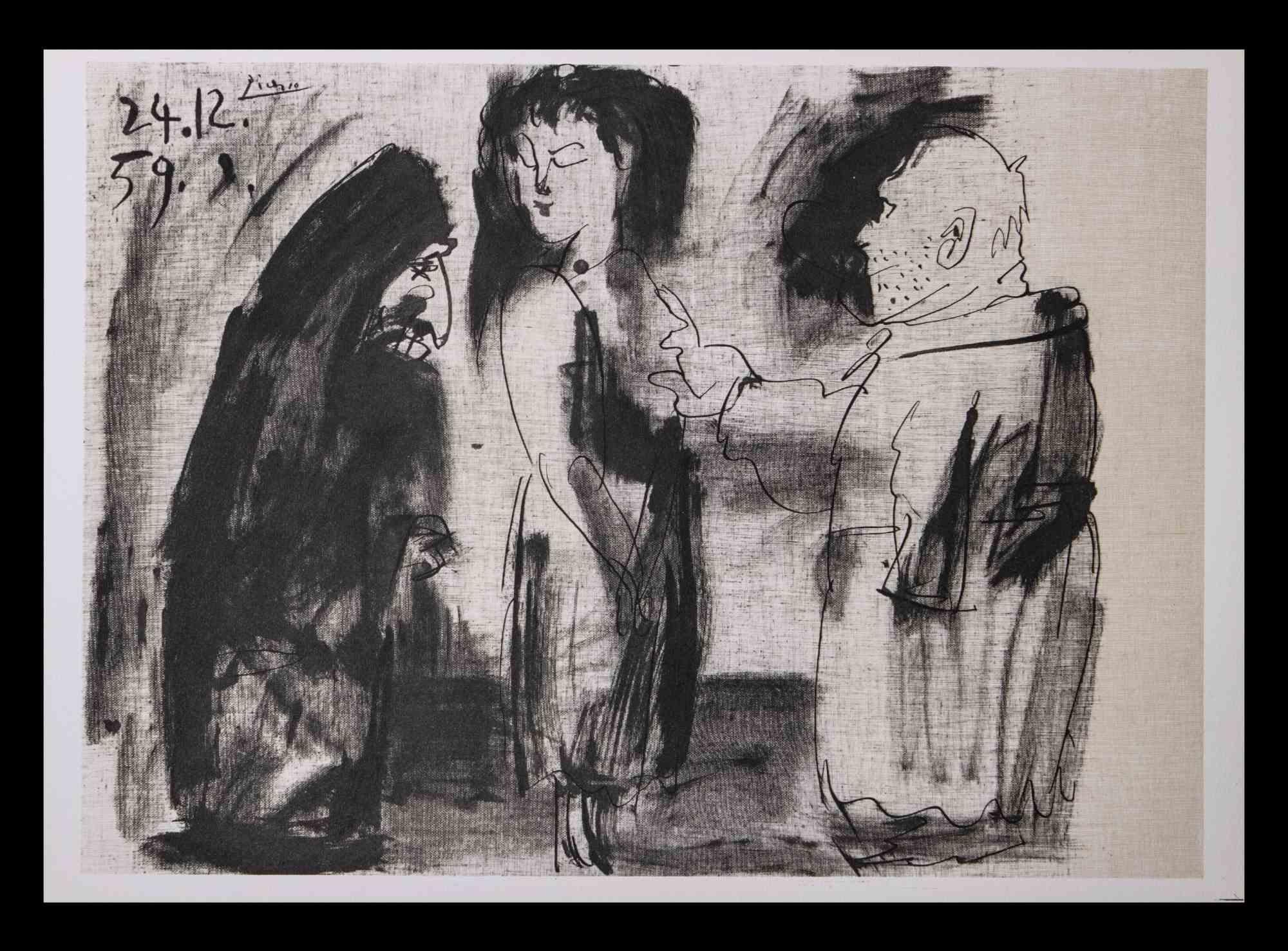 (after) Pablo Picasso - Untitled (Revue Verve) at 1stDibs