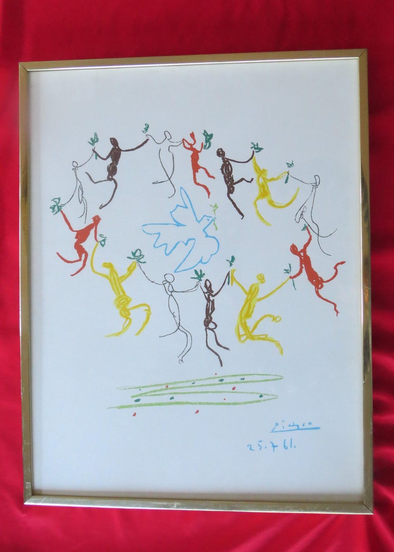 FROM THE ROUND OF FRIENDSHIP AFTER PICASSO 1961 at 1stDibs