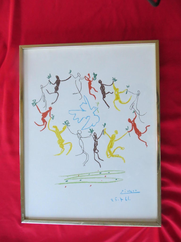 FROM THE ROUND OF FRIENDSHIP AFTER PICASSO 1961 at 1stDibs