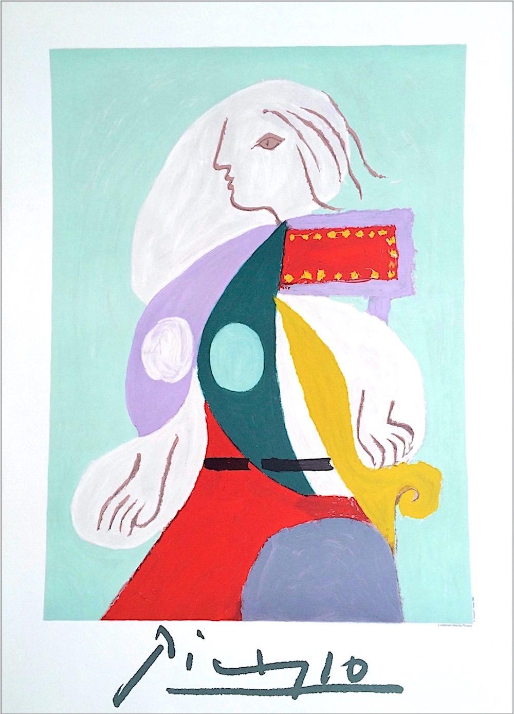 FEMME PROFILE(Marie Therese Walter) Lithograph, Portrait Blonde Woman ...