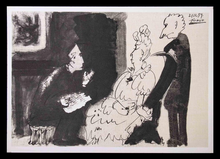 La Lecture - Photolithograph after Pablo Picasso - 1959 For Sale at 1stDibs