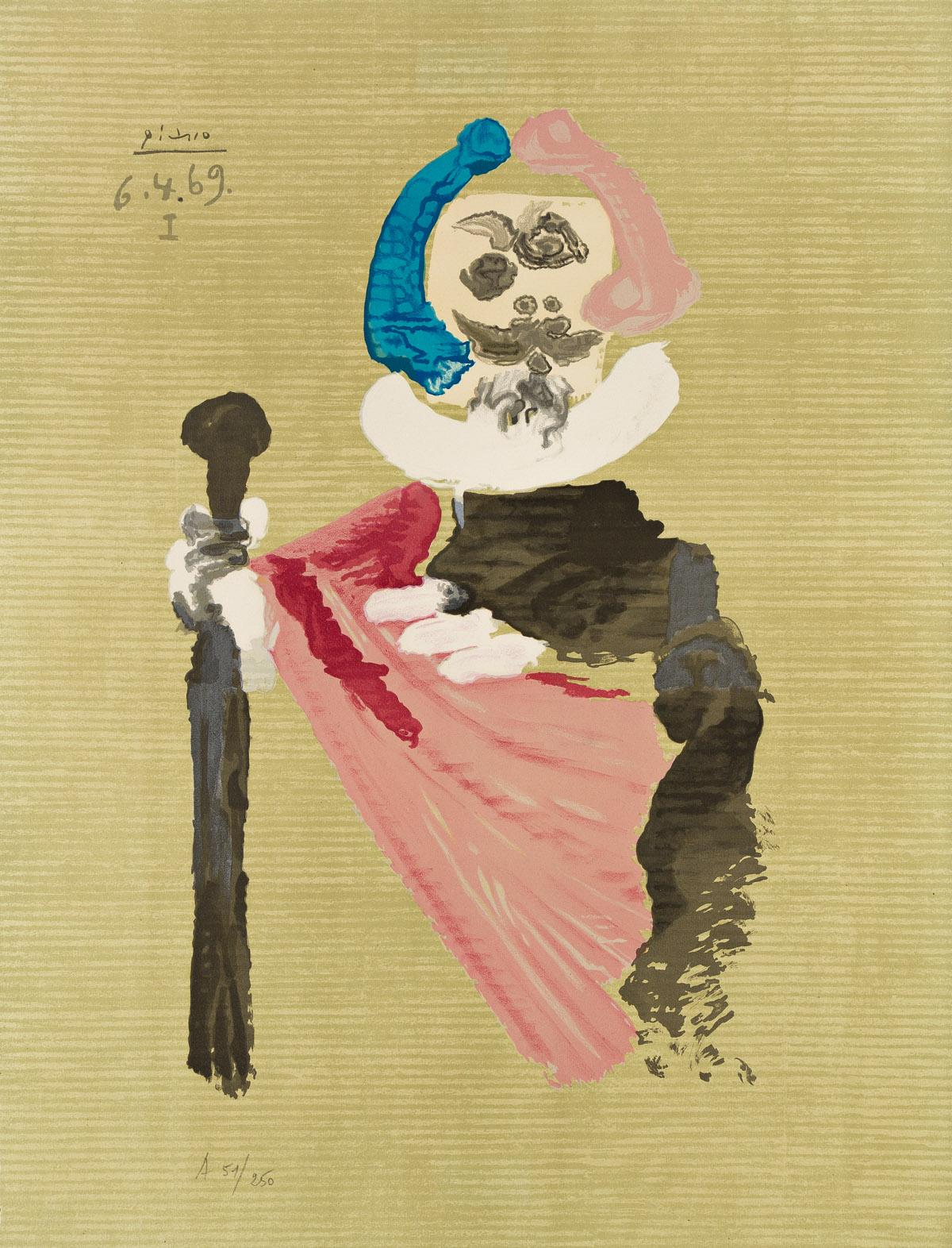 (after) Pablo Picasso - The Monkey and the Woman - Litograph on Arches ...