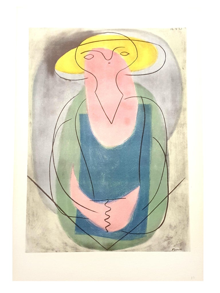 (after) Pablo Picasso - Pablo Picasso (after) - Portrait of a Lady ...