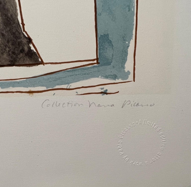 (after) Pablo Picasso - Pablo Picasso Estate Hand Signed French Cubist ...