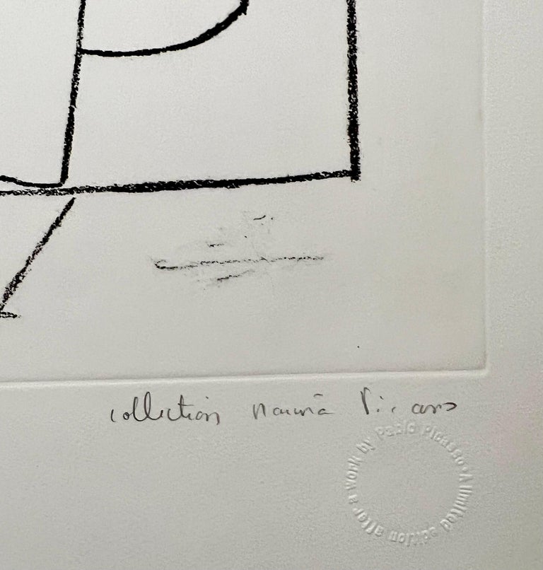 (after) Pablo Picasso - Pablo Picasso Estate Hand Signed Lithograph ...