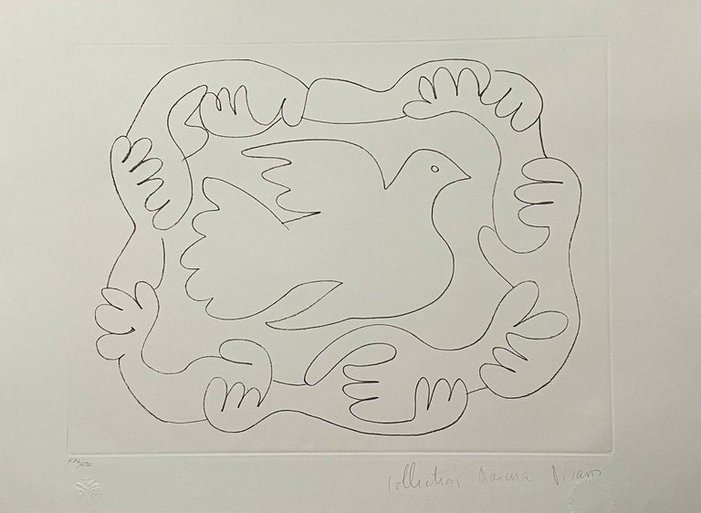 (after) Pablo Picasso - Pablo Picasso Estate Hand Signed Lithograph ...