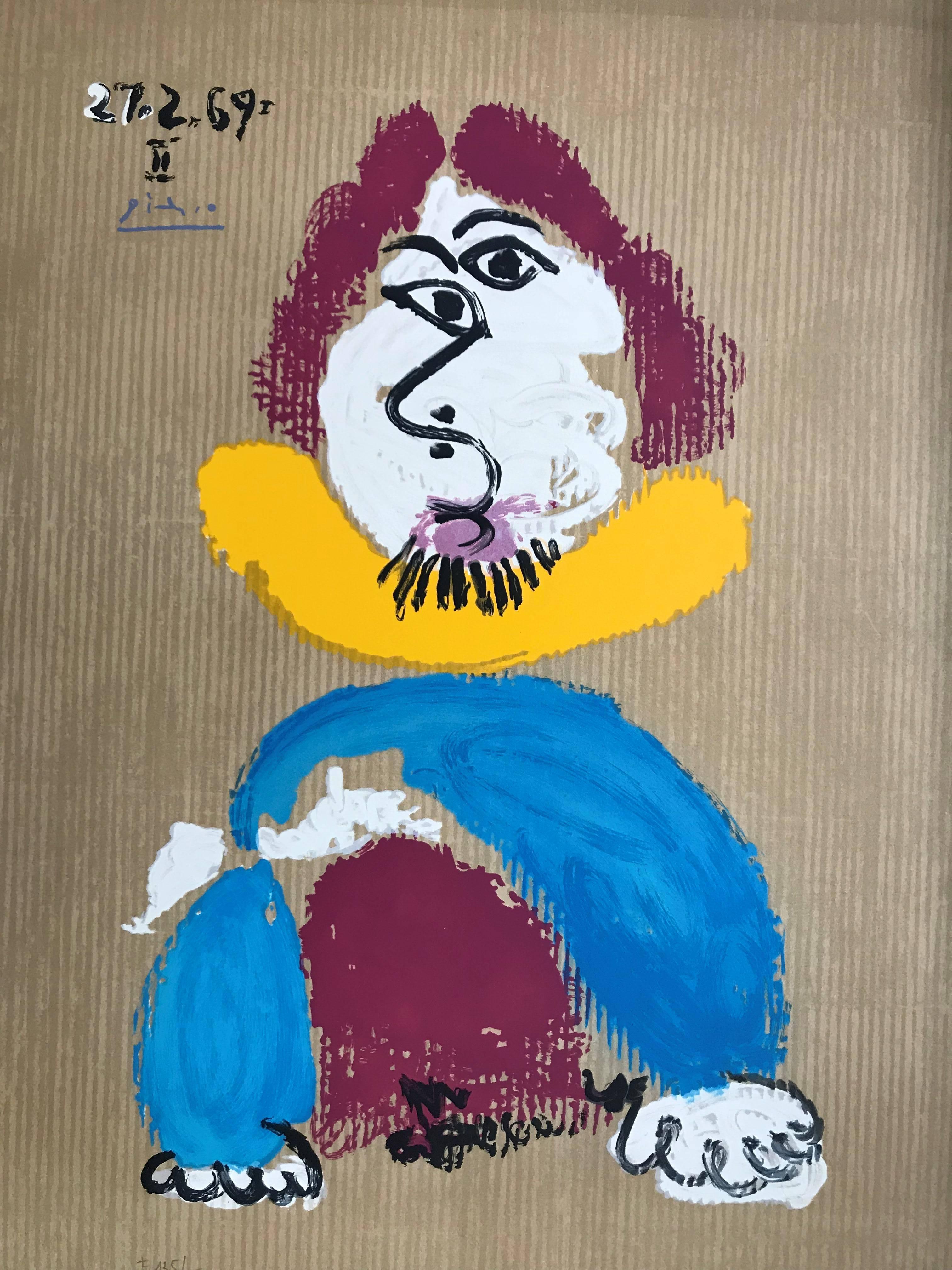 (after) Pablo Picasso - Portrait 3 at 1stDibs