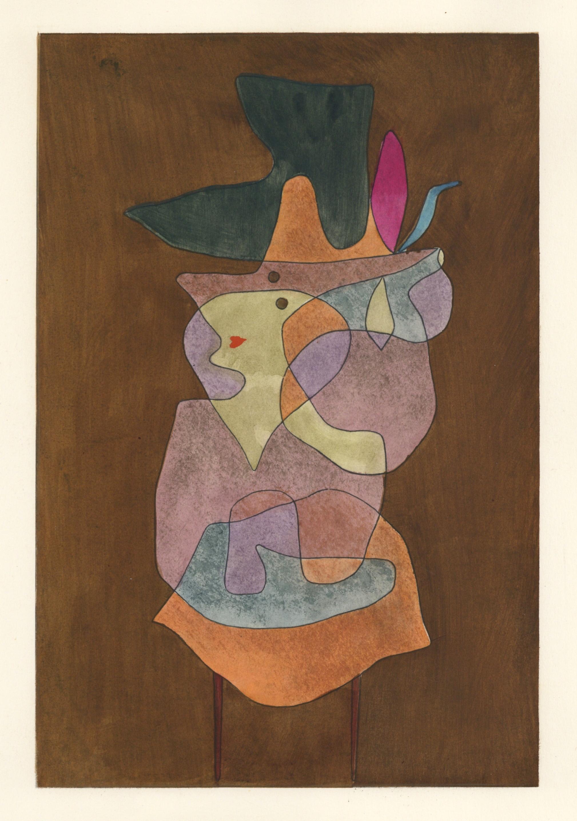 (after) Paul Klee - "Pochoir "Demon Woman" (femme démon) En vente sur ...