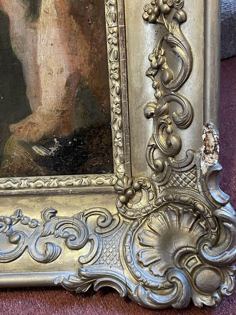 FINE 18TH CENTURY FRENCH OLD MASTER OIL AFTER RUBENS - CHERUBS - TO ...