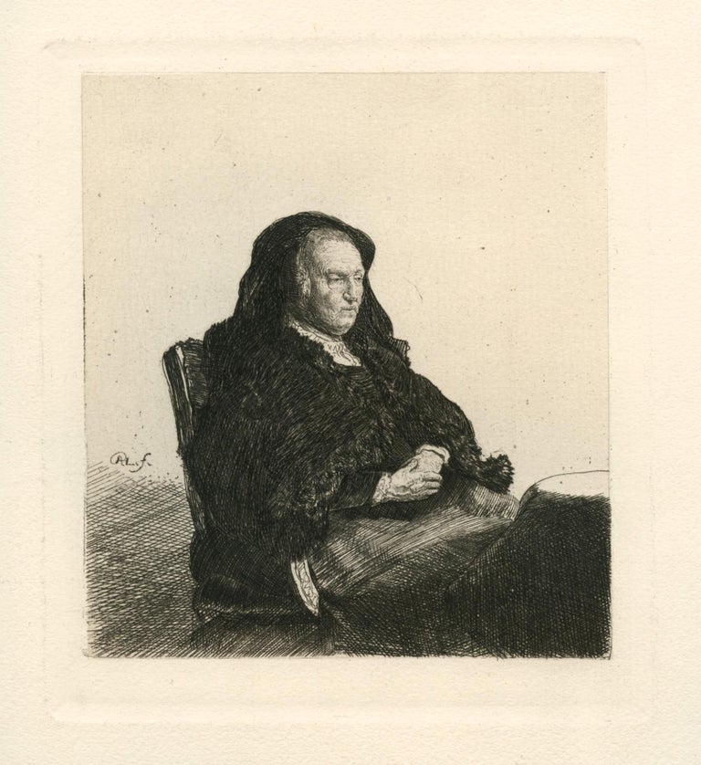(After) Rembrandt van Rijn - Rembrandt's Mother with the Black Veil For ...