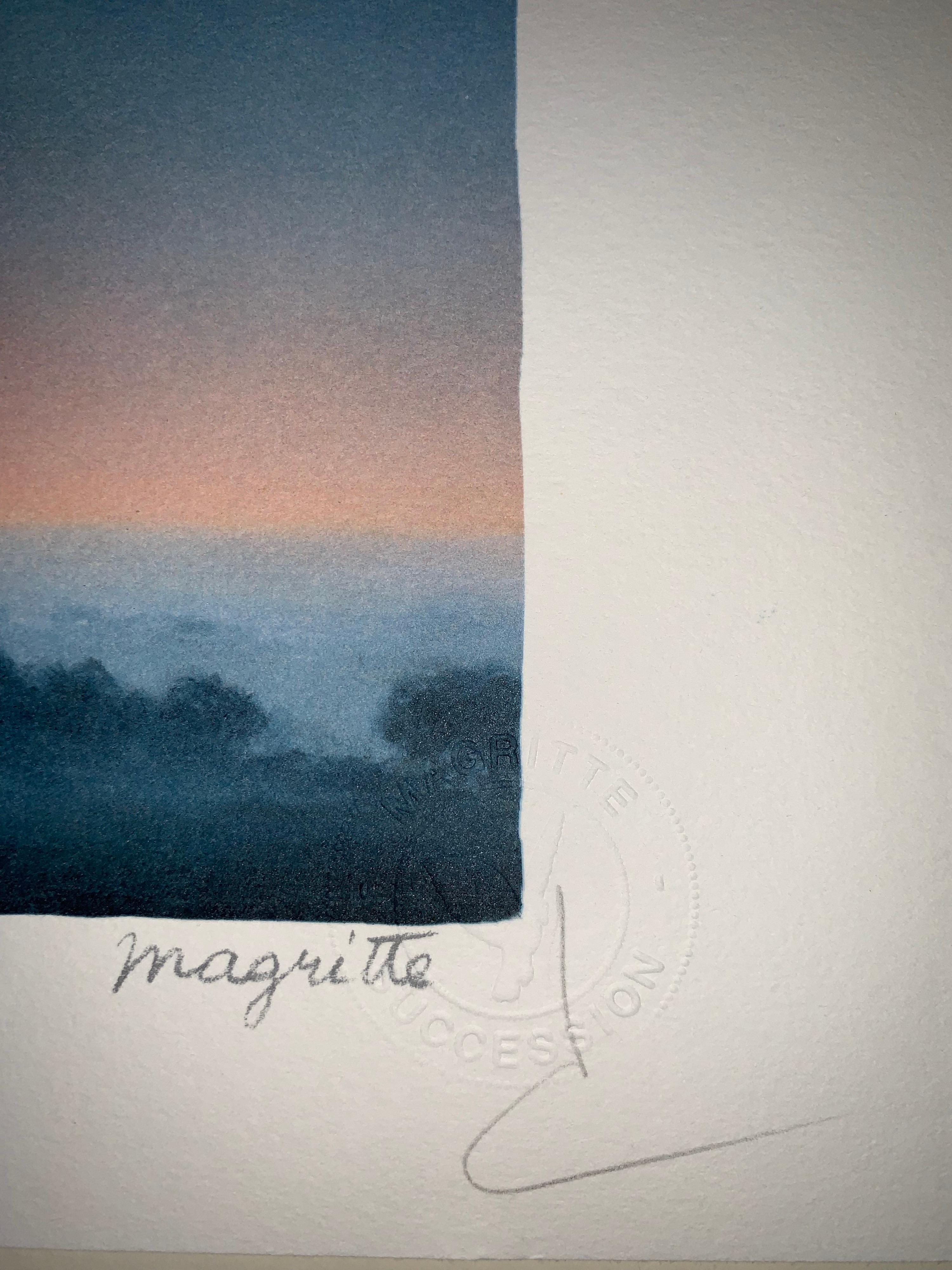 (after) René Magritte - La Bataille de l'Argonne - 20th Century ...