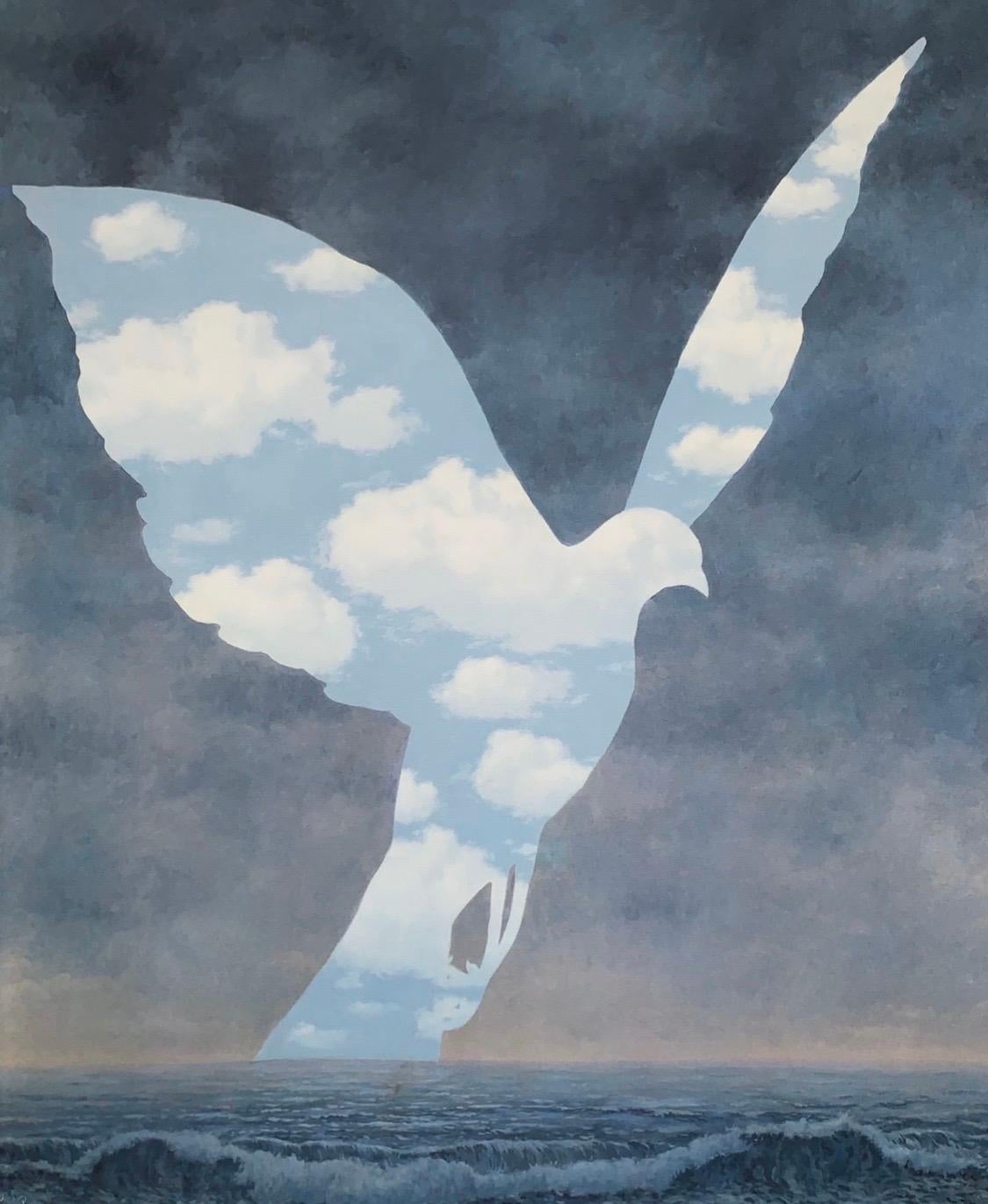 (after) René Magritte - Moderna Museet Exhibition Poster at 1stDibs
