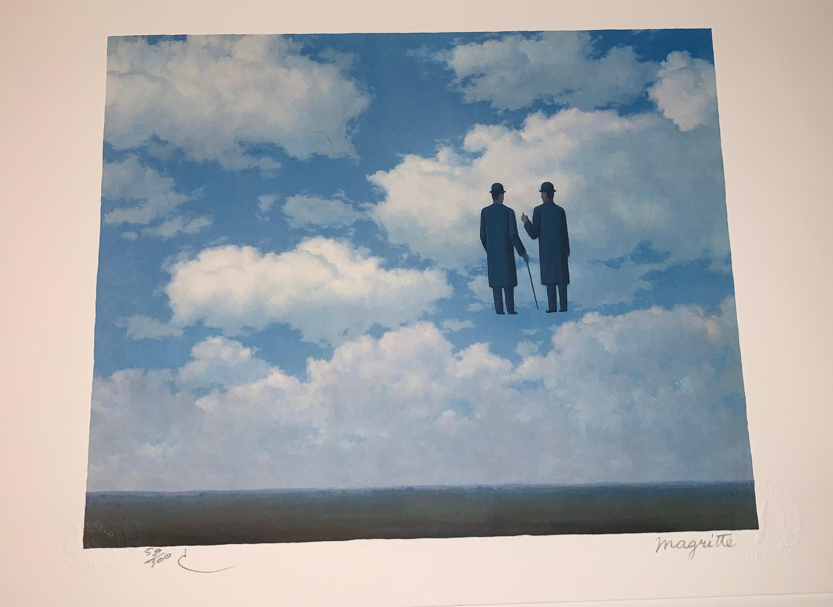 (after) René Magritte - La Reconnaissance Infinie - 20th Century ...