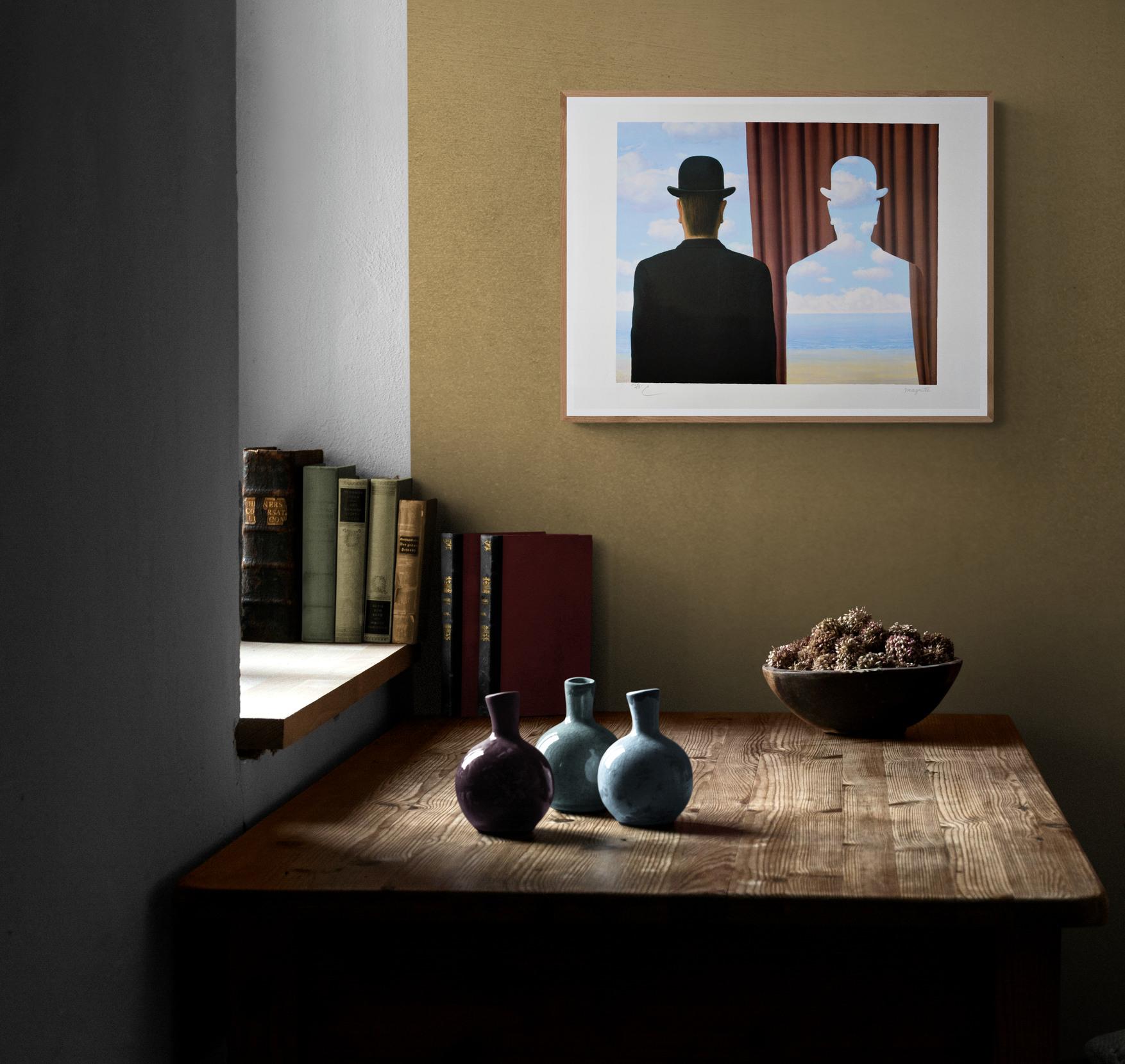 (after) René Magritte - René Magritte - DÉCALCOMANIE, 1966 Edición limitada. Litografía ...