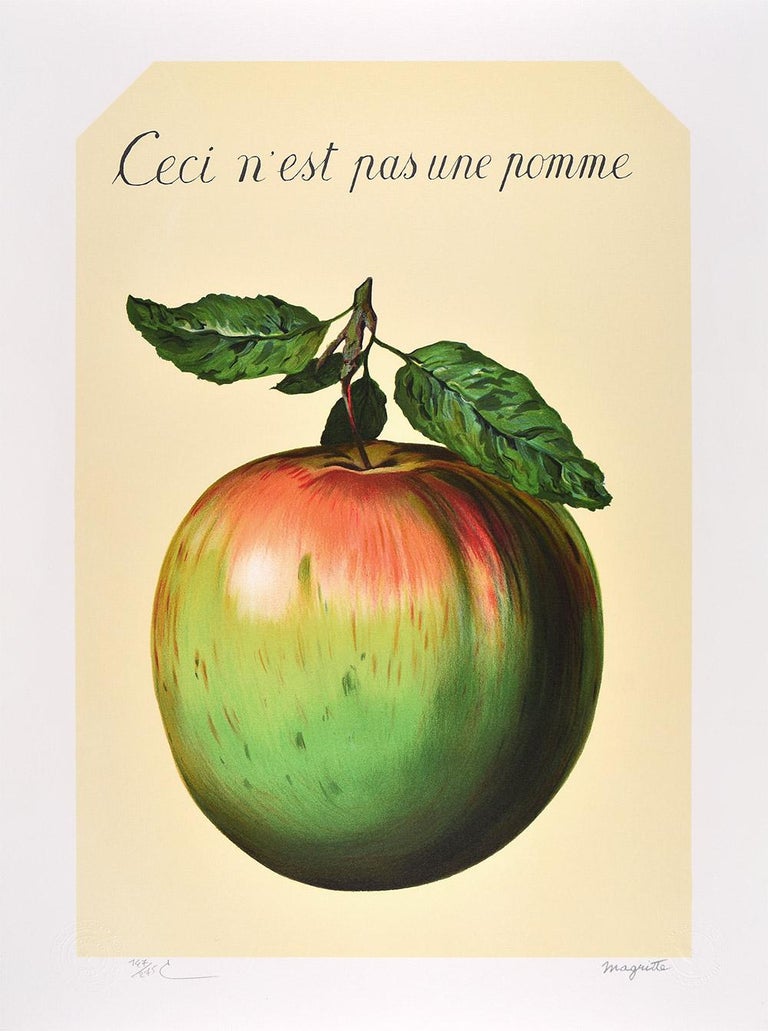 (after) René Magritte - RENÉ MAGRITTE LA TRAHISON DES IMAGES, 1929 ...