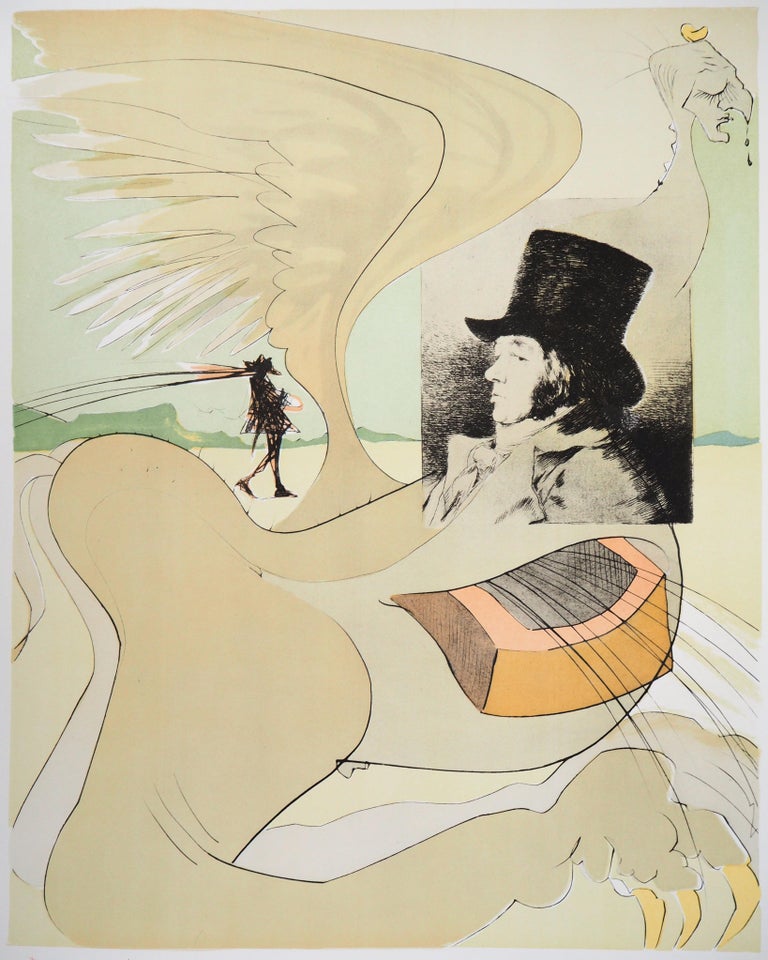 (after) Salvador Dali - Les Caprices de Goya - Lithograph Poster (Field ...