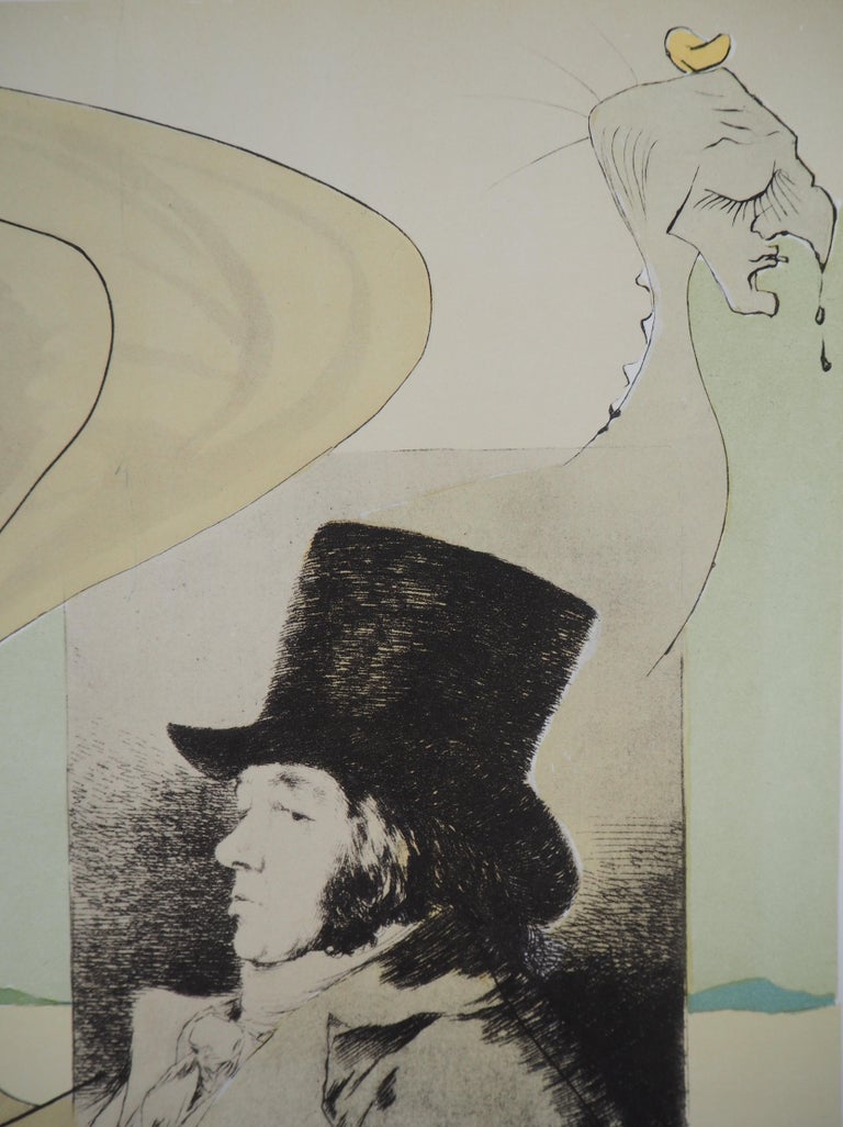 (after) Salvador Dali - Les Caprices de Goya - Lithograph Poster (Field ...