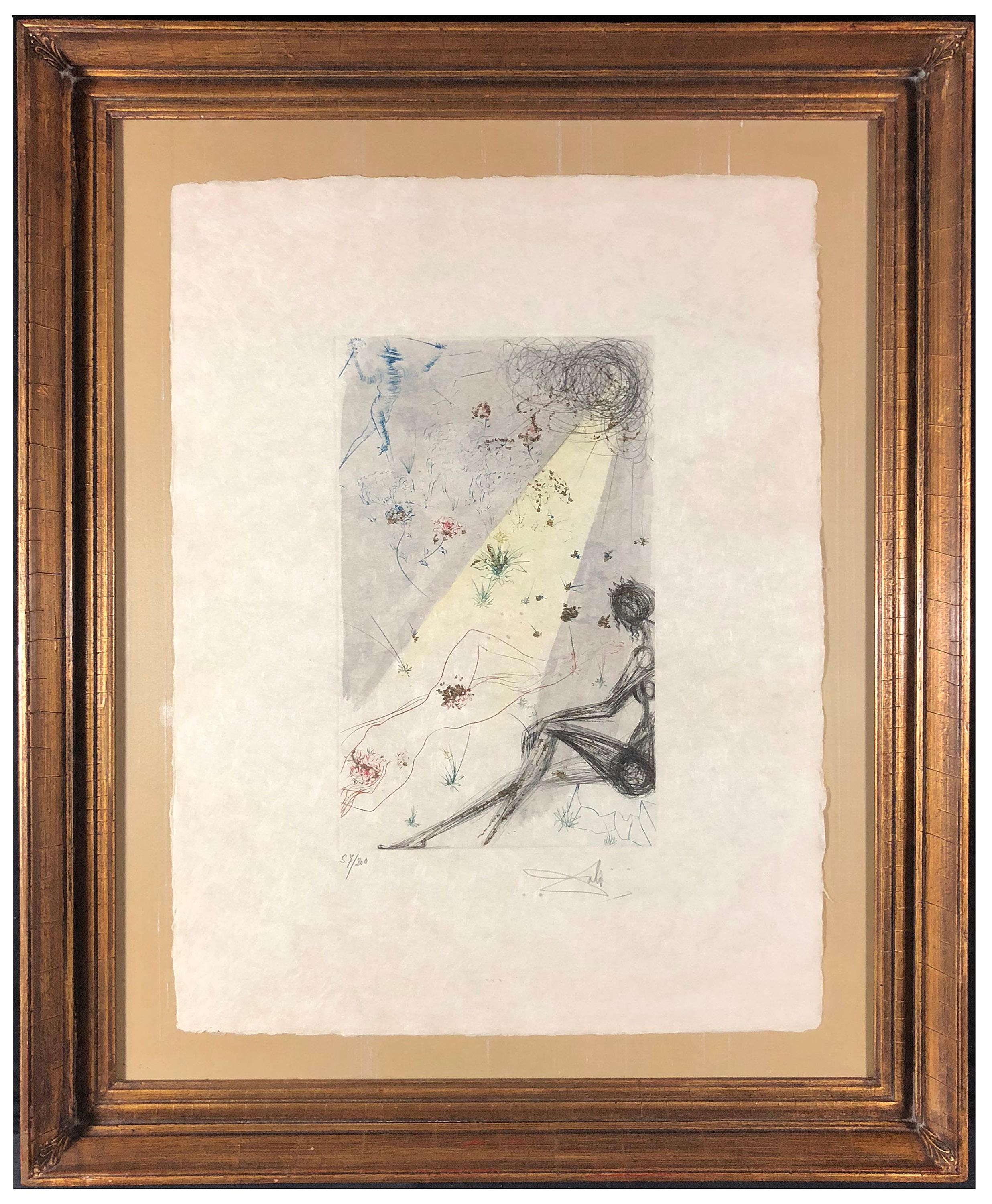 (after) Salvador Dali - "Looke not upon mee that I am blacke: because ...