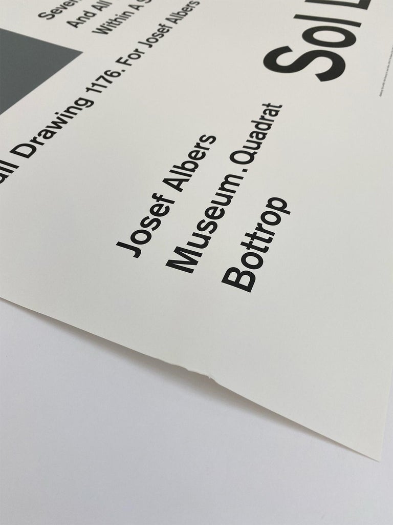 (after) Sol LeWitt - Poster Seven Basic Colors and All Their ...