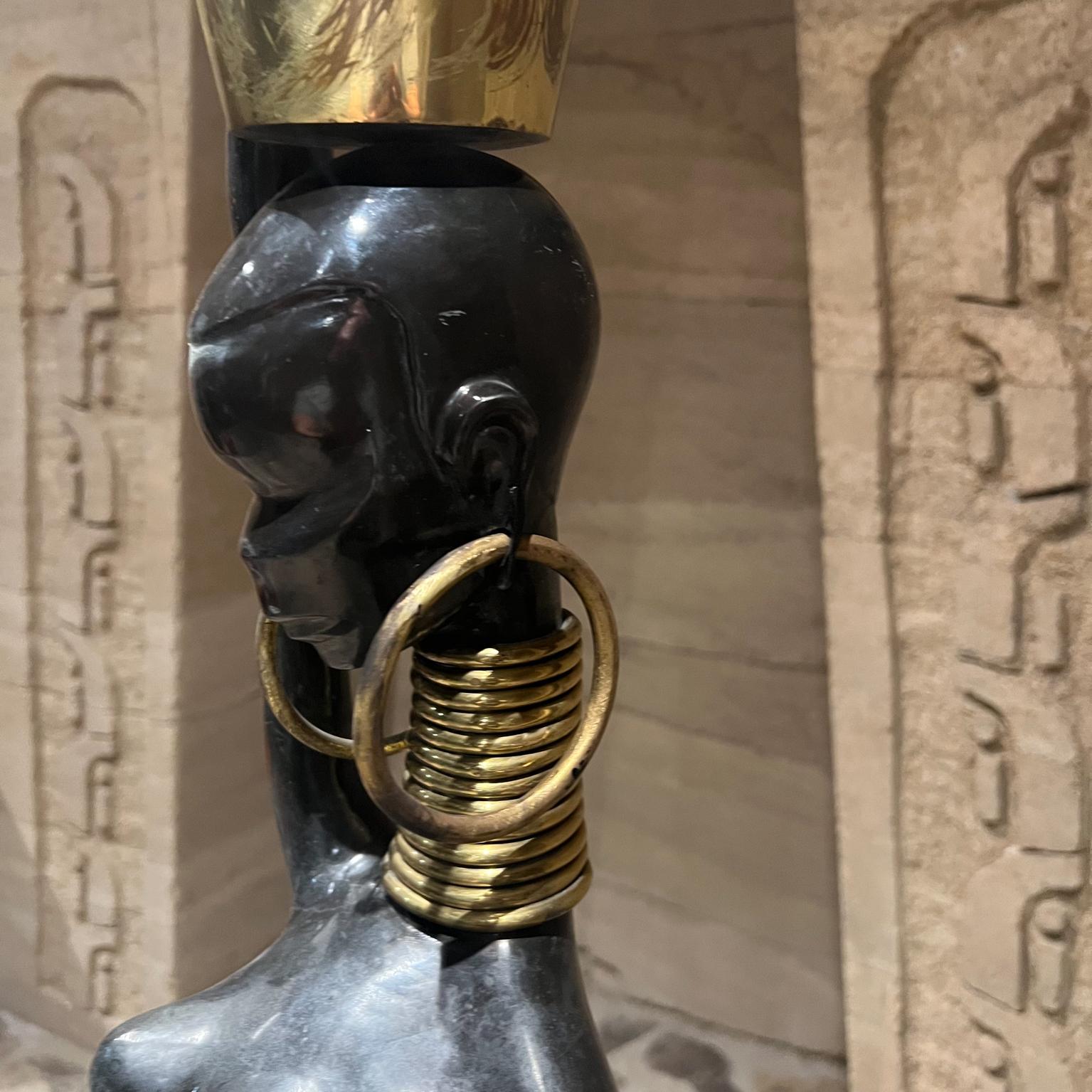 After Style of Karl Hagenauer Bronze Female Sculpture African Water ...