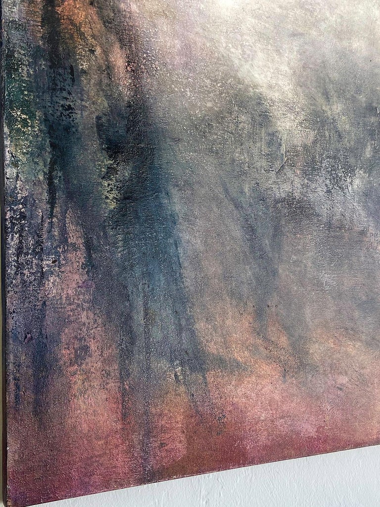 Modern Oil Painting on Canvas 'AG' by Anne Raymond, U.S. 2000 For Sale ...