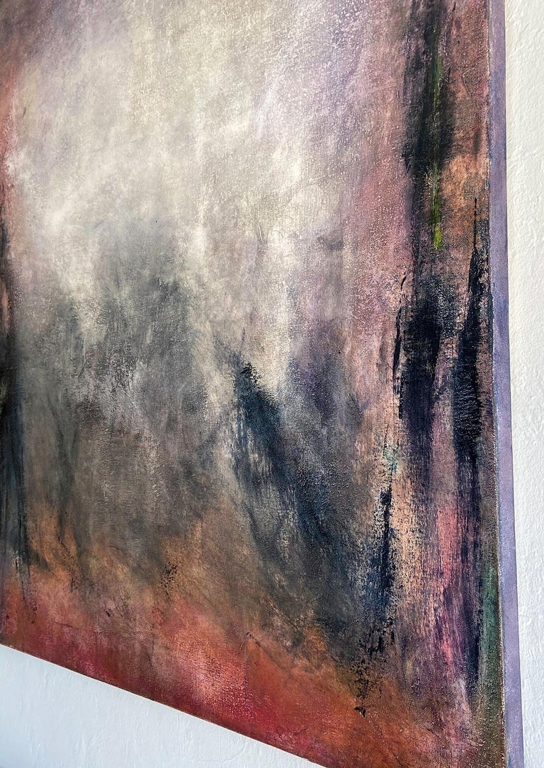 Modern Oil Painting on Canvas 'AG' by Anne Raymond, U.S. 2000 For Sale ...