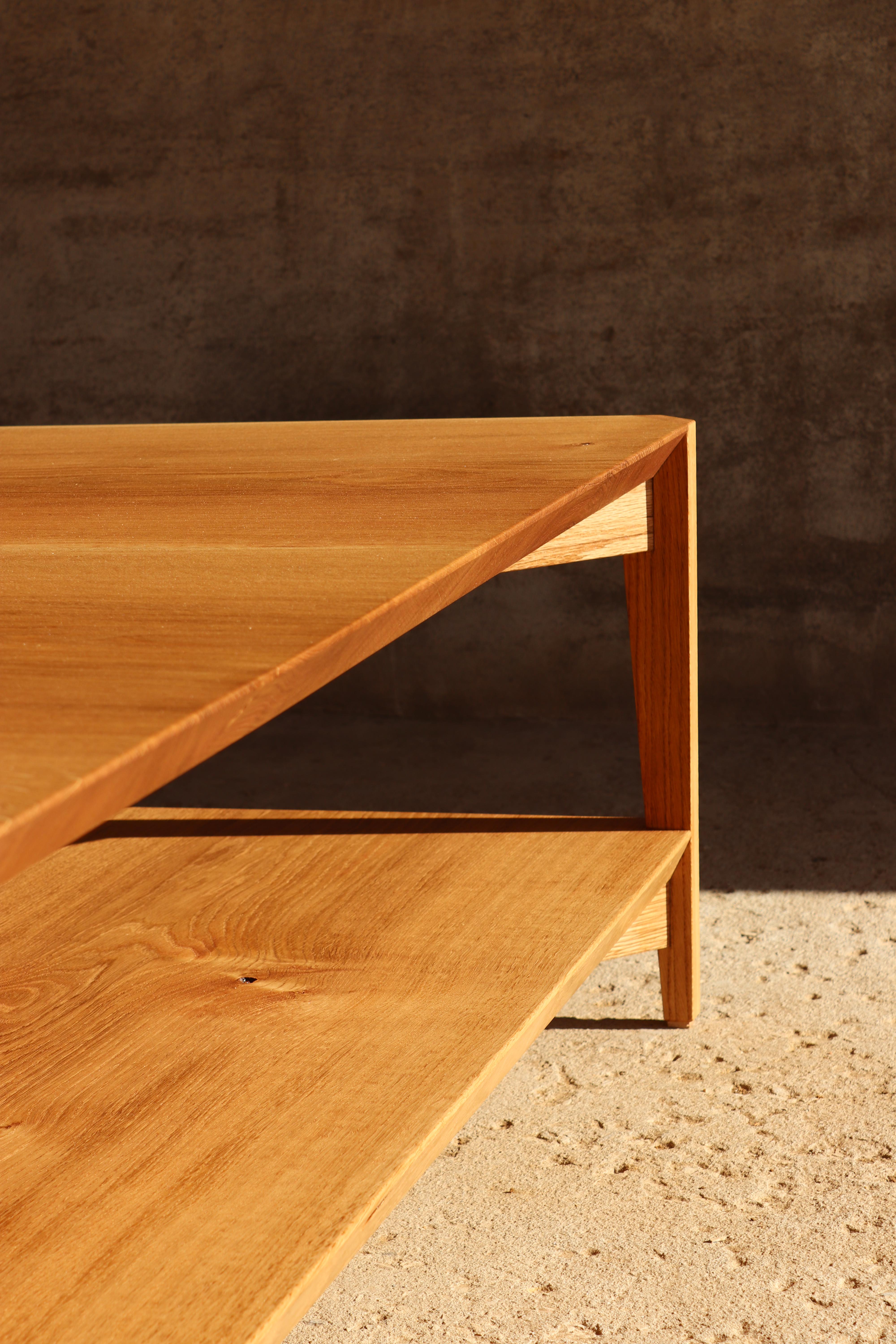 AG Coffee Table, Solid Oak, Handmade and Designed by Tomaz Viana For ...