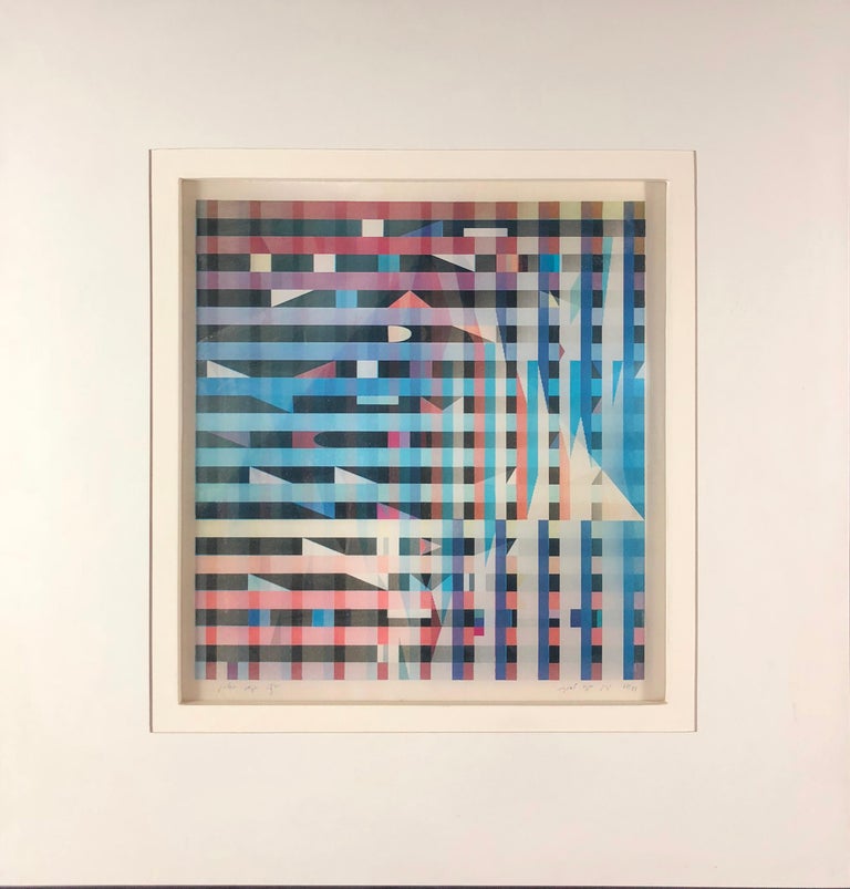 Yaacov Agam - Abstract Composition - Pyramid For Sale at 1stDibs