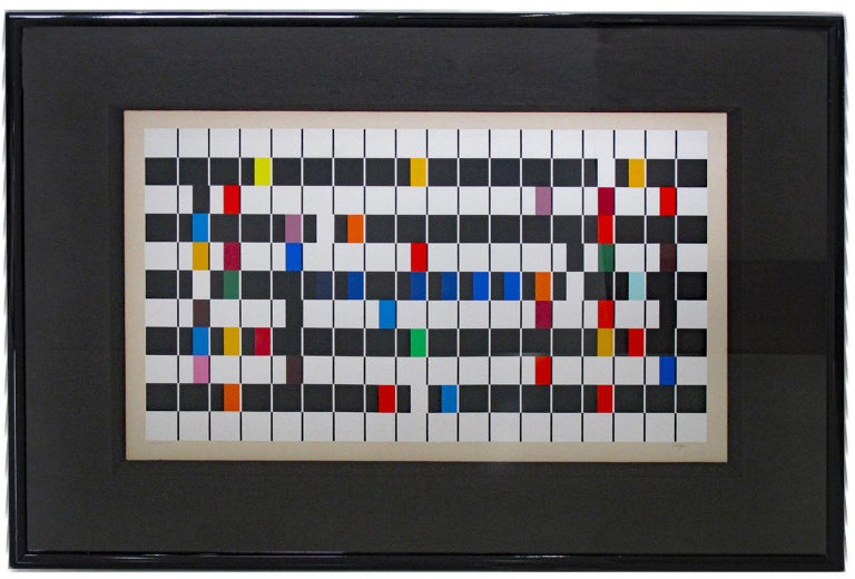 Yaacov Agam - One and Another - Kinetic Op Art Serigraph Signed and ...