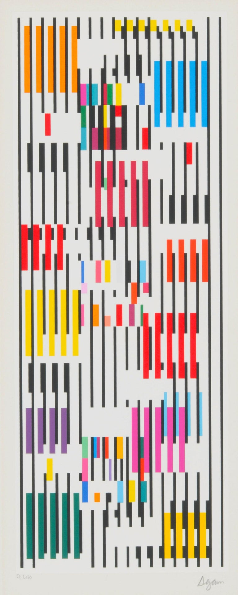 Yaacov Agam - Tapestry at 1stDibs