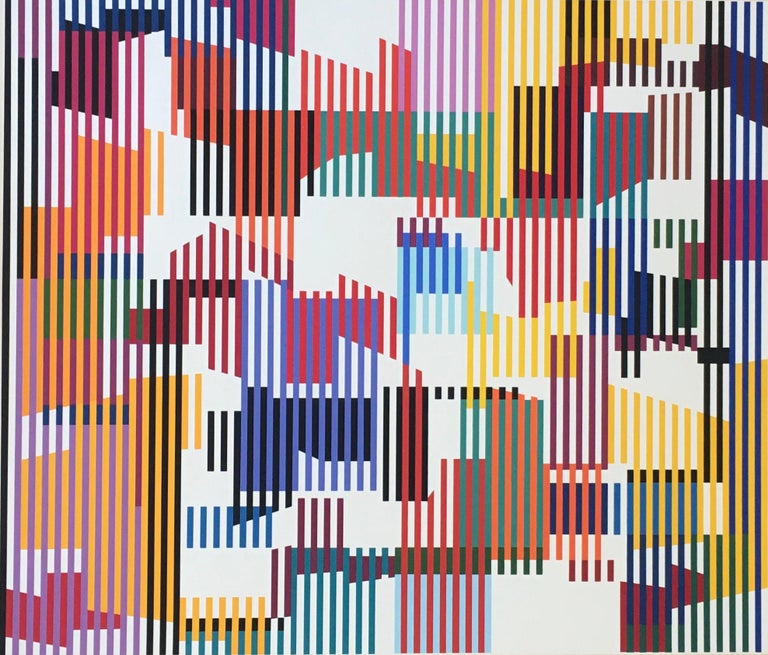 Yaacov Agam - Yaacov Agam Untitled Signed, Limited Edition Abstract ...