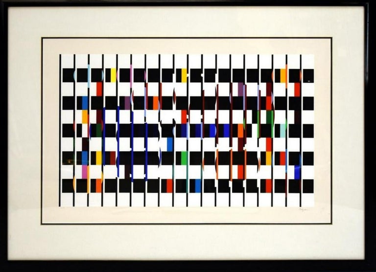 Yaacov Agam - Yaacov Agam, Untitled Suite I, Serigraph Signed and ...