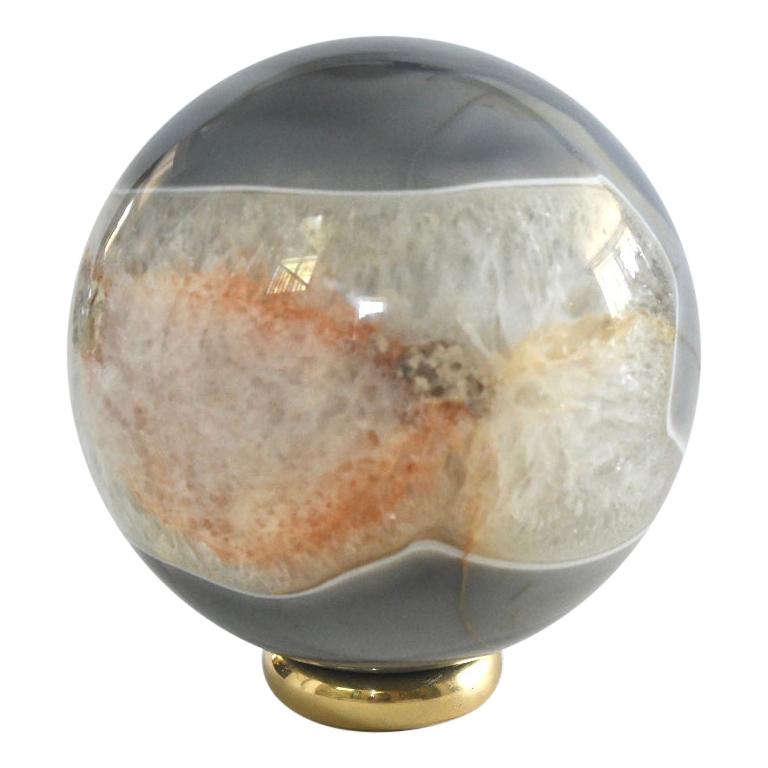 Agate Ball For Sale at 1stDibs