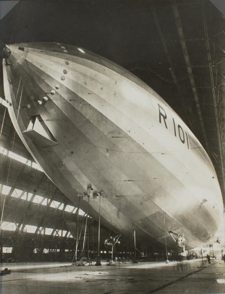 Agence Meurisse - The Airship R101 Construction 1929 - Silver Gelatin ...
