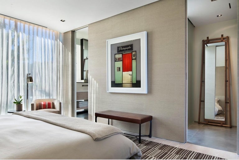 Agern Mirror, Limed Walnut + Leather Straps- handcrafted by Richard ...