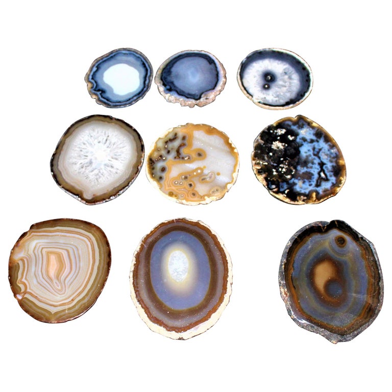 Agets, Brazil, Mixed Groupe of 9, Various Sizes, and Colors For Sale at ...