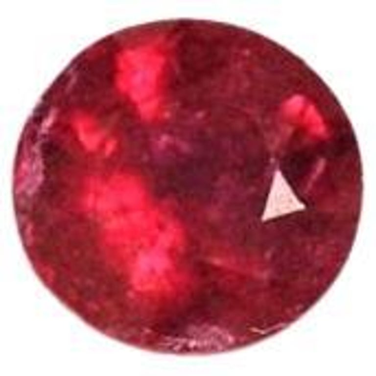AGL Certified 1.22 Carat Round Shape Ruby For Sale at 1stDibs