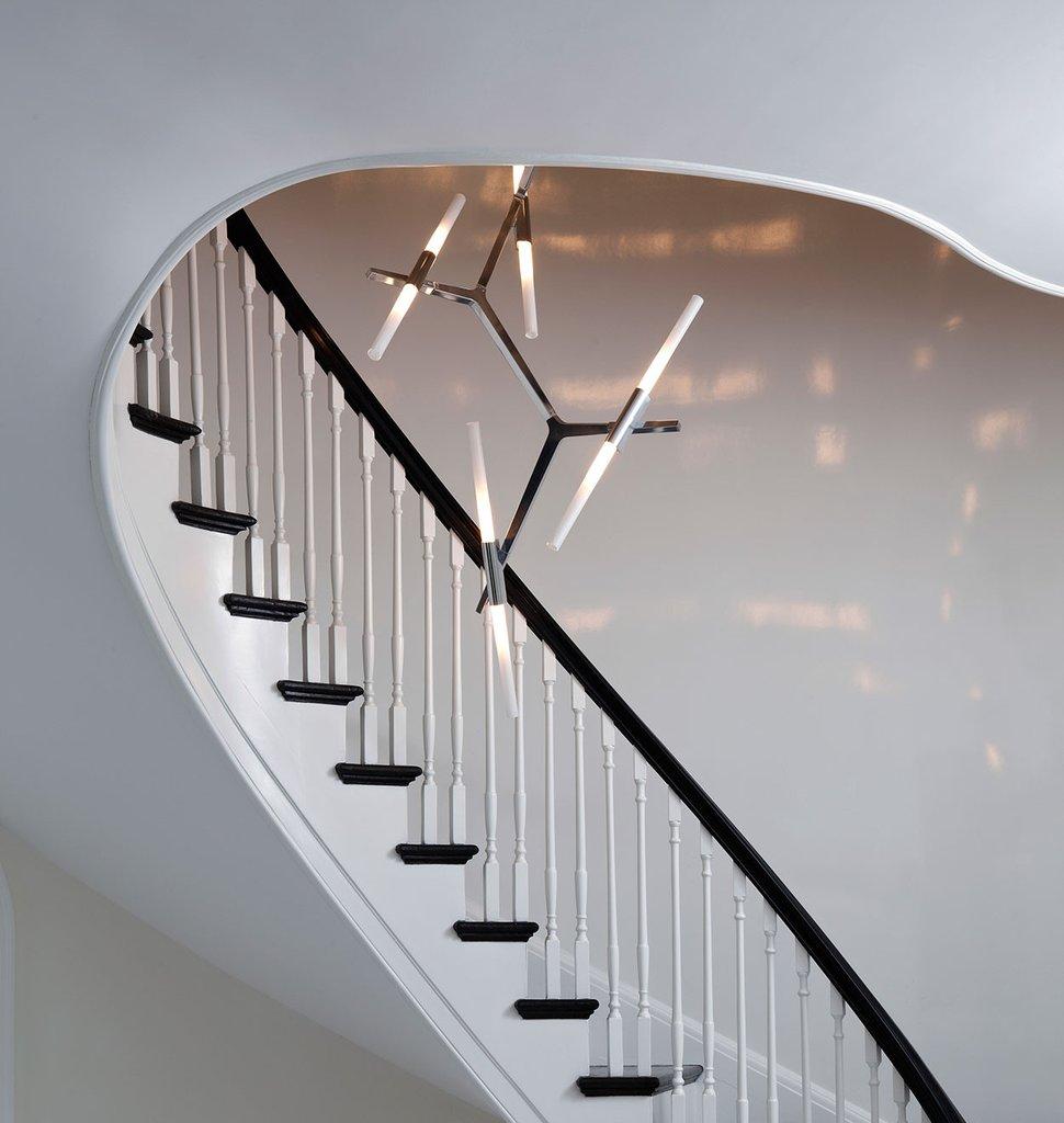 Agnes Cascade Pendant Light in Nickel by Lindsey Adelman for Roll and ...
