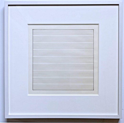 Agnes Martin - Lithograph on vellum, from Paintings and Drawings ...