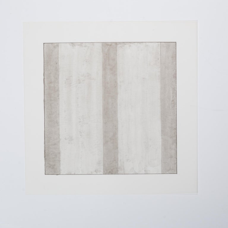 Agnes Martin - Untitled (from Paintings and Drawings: 1974-1990) at 1stDibs