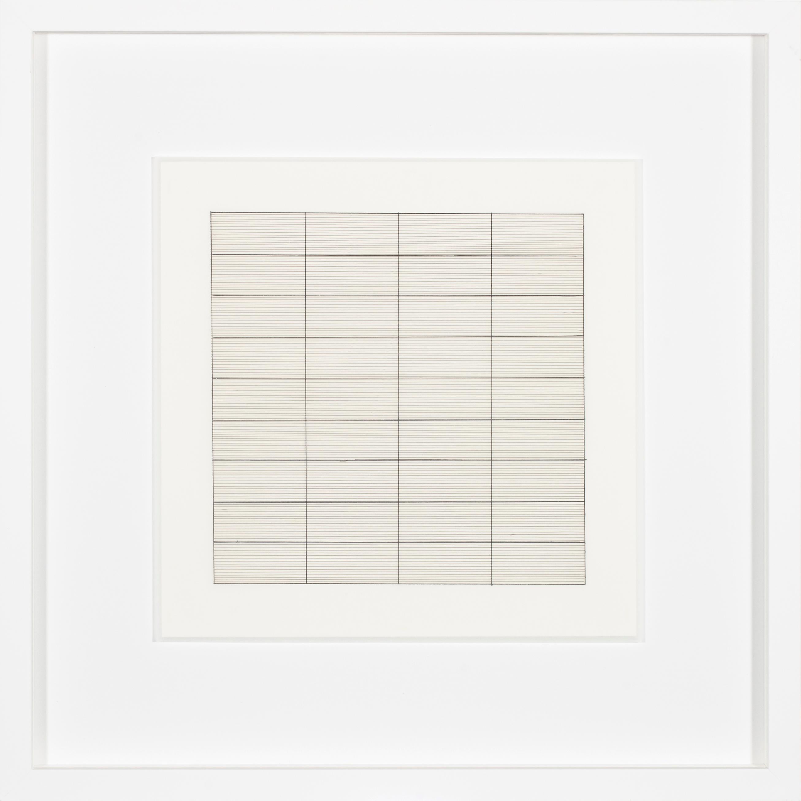 Agnes Martin Art - 6 For Sale at 1stDibs | agnes martin prints for sale ...