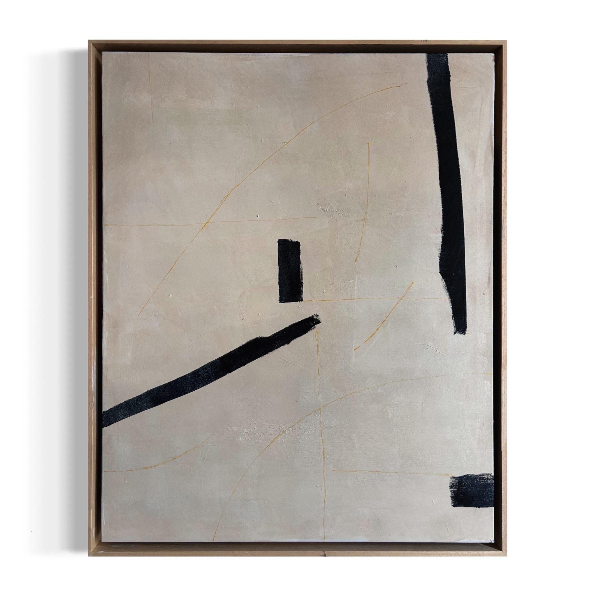 AGR - ABSTRACT Painting Lines Minimal. Spanish Artist AGR 2023 For Sale ...