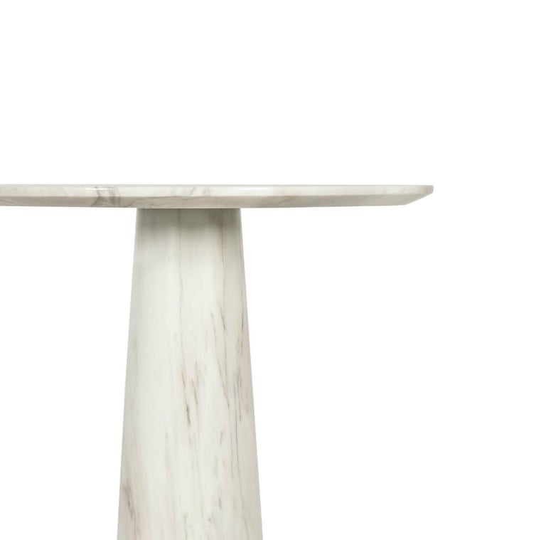 Agra Bar Table in Estremoz Marble with Gold Details For Sale at 1stDibs