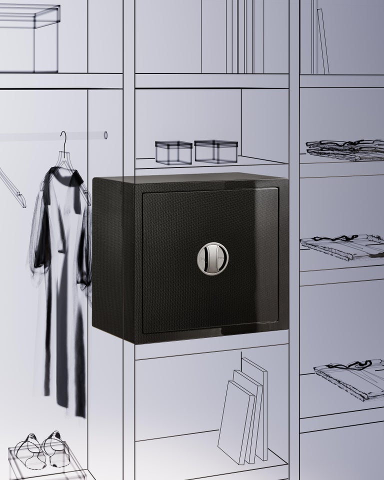 Agresti Carbon Dream Jewel Chest in Polished Carbon Fibre on 4 sides ...