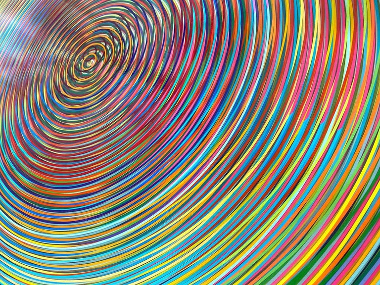 Ahn Hyun-Ju - Restrained Supersaturation No.15 - Abstract painting ...