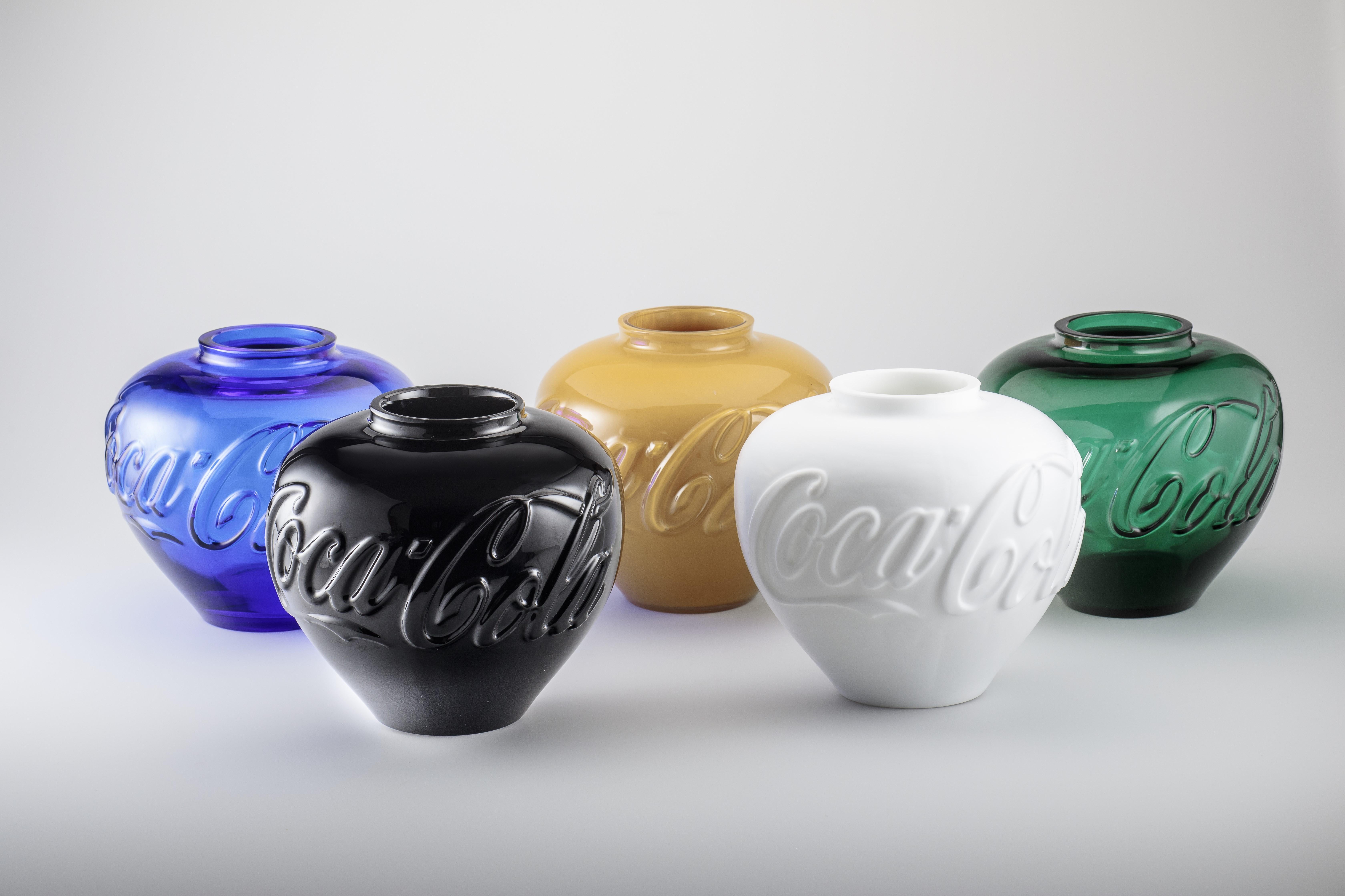 Ai Weiwei - Coca-Cola Vases (Set of 5), 2024 by Ai Weiwei, Murano Glass ...